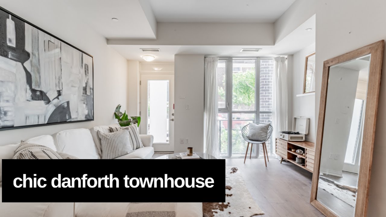 Chic & Cool Townhouse on the Danforth - YouTube