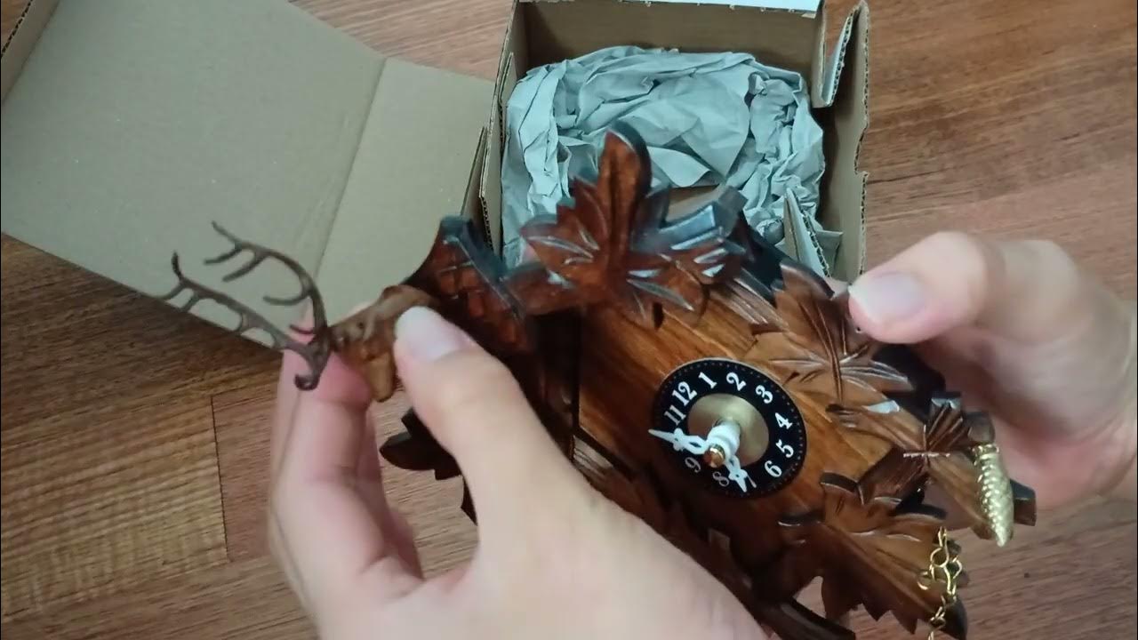 Engstler 0127QP Mini Cuckoo Clock - Unboxing Video - YouTube