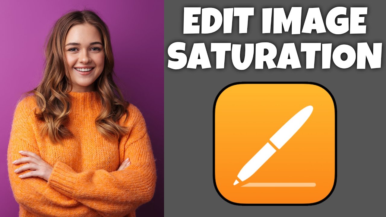 How To Edit Image Saturation In Pages | Step By Step Guide - Pages ...