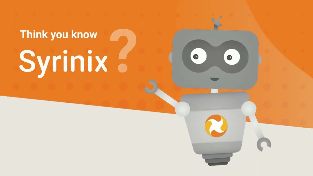 Syrinix - Introducing RADAR our cloud based platform and RABOT our ...