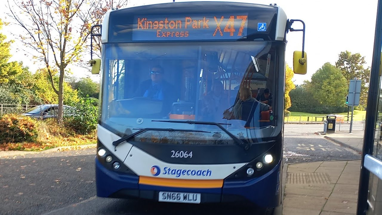 ride the Stagecoach X47 9 - YouTube