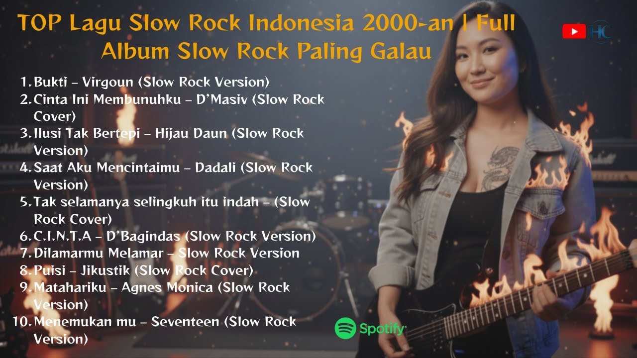 TOP Lagu Slow Rock Indonesia 2000-an | Full Album Slow Rock Paling ...