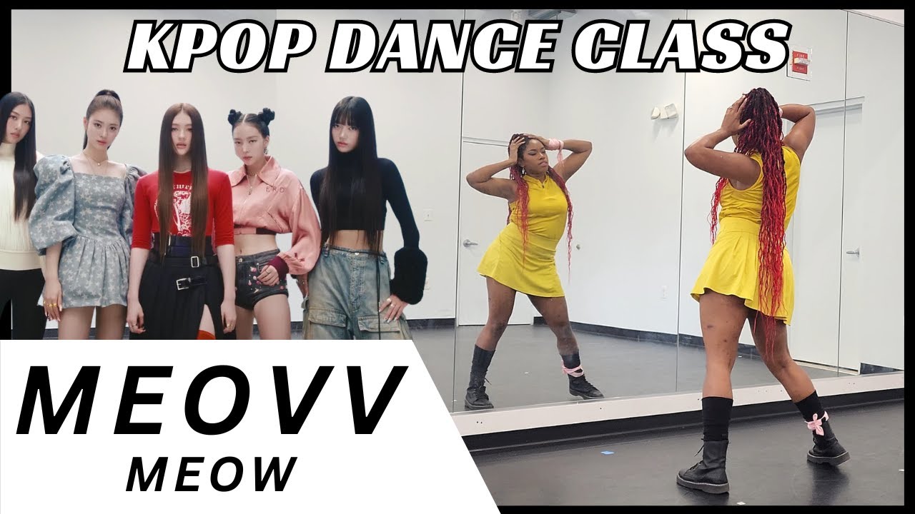🔴 MEOVV - "Meow" Live Online Kpop Dance Class #meovv #kpop #미야오 - YouTube