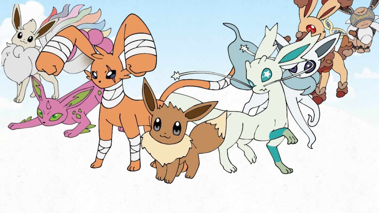 【Pokémon】 New eevee evolutions #eeveelutions ... - YouTube