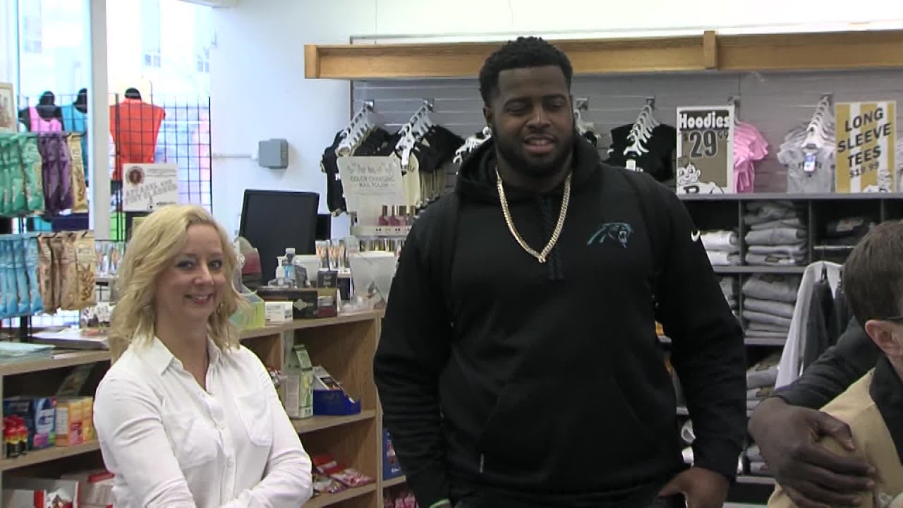 WEB-Kawann Short and Kevin Pamphile lead college visit to Purdue - YouTube