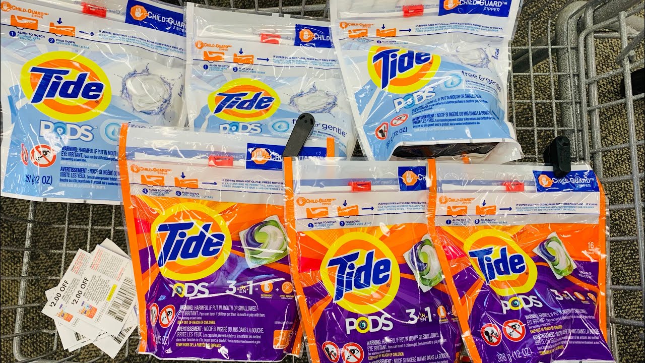 Tide Pods at CVS = $0.65 EACH 🔥🔥🔥 - YouTube