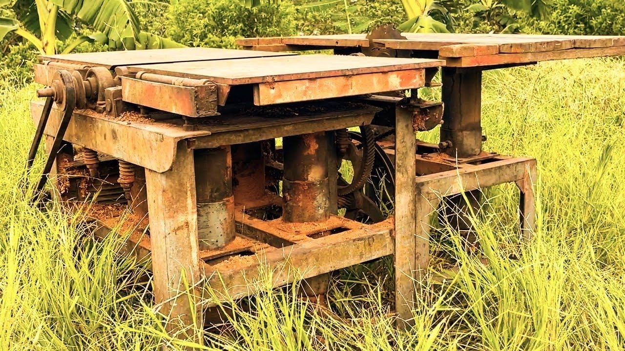 Full Restored 3 in 1 Woodworking Machine Recovery // Amazing ...