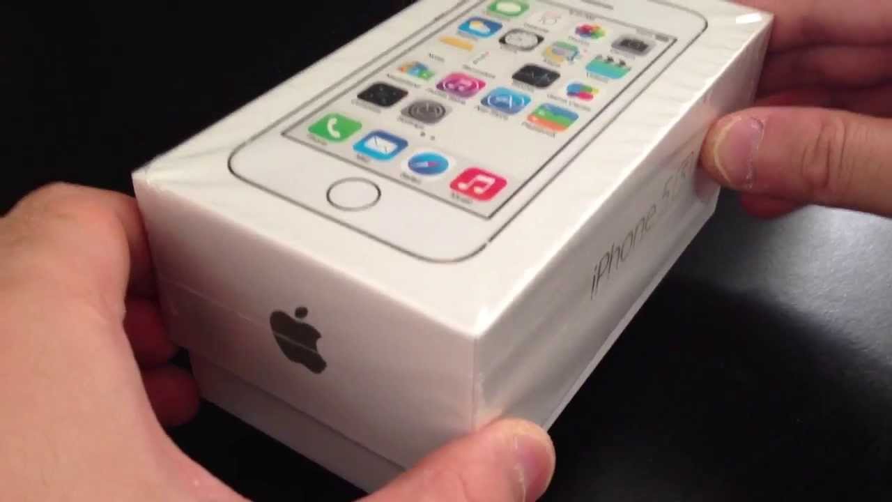 iPhone 5S Gold Unboxing. 日本語解説 - YouTube