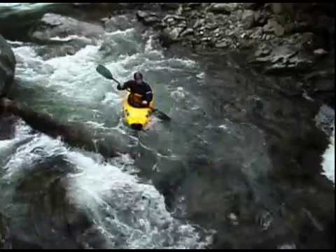 Tao Berman Whitewater Rapid River Kayaking - YouTube
