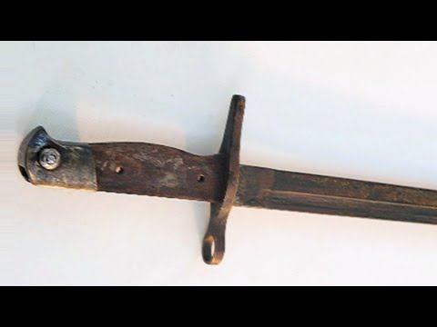 Watch This Old Rusty Bayonet- Restoration. - YouTube
