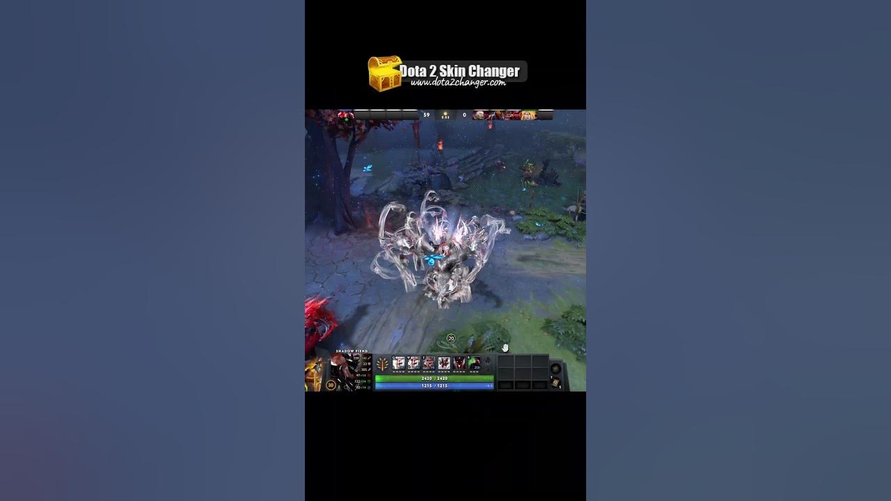 ShadowFiend ZXC Cursed Mod SF SkinChanger Dota2 Unique ModMaker Authors Mods - YouTube