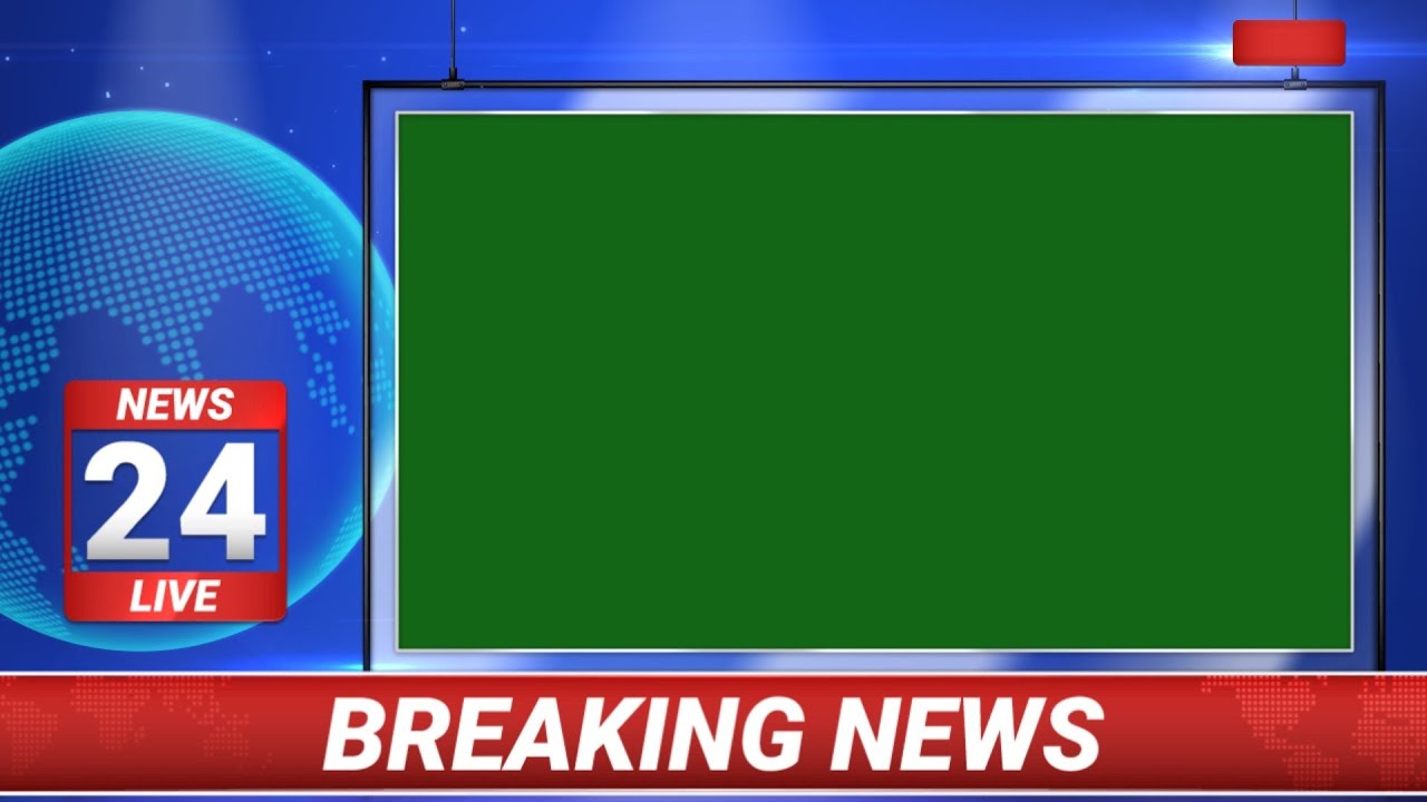 NEWS Frame Background Green Screen Video for News 🔥🔥Free To Use 🔥🔥 ...