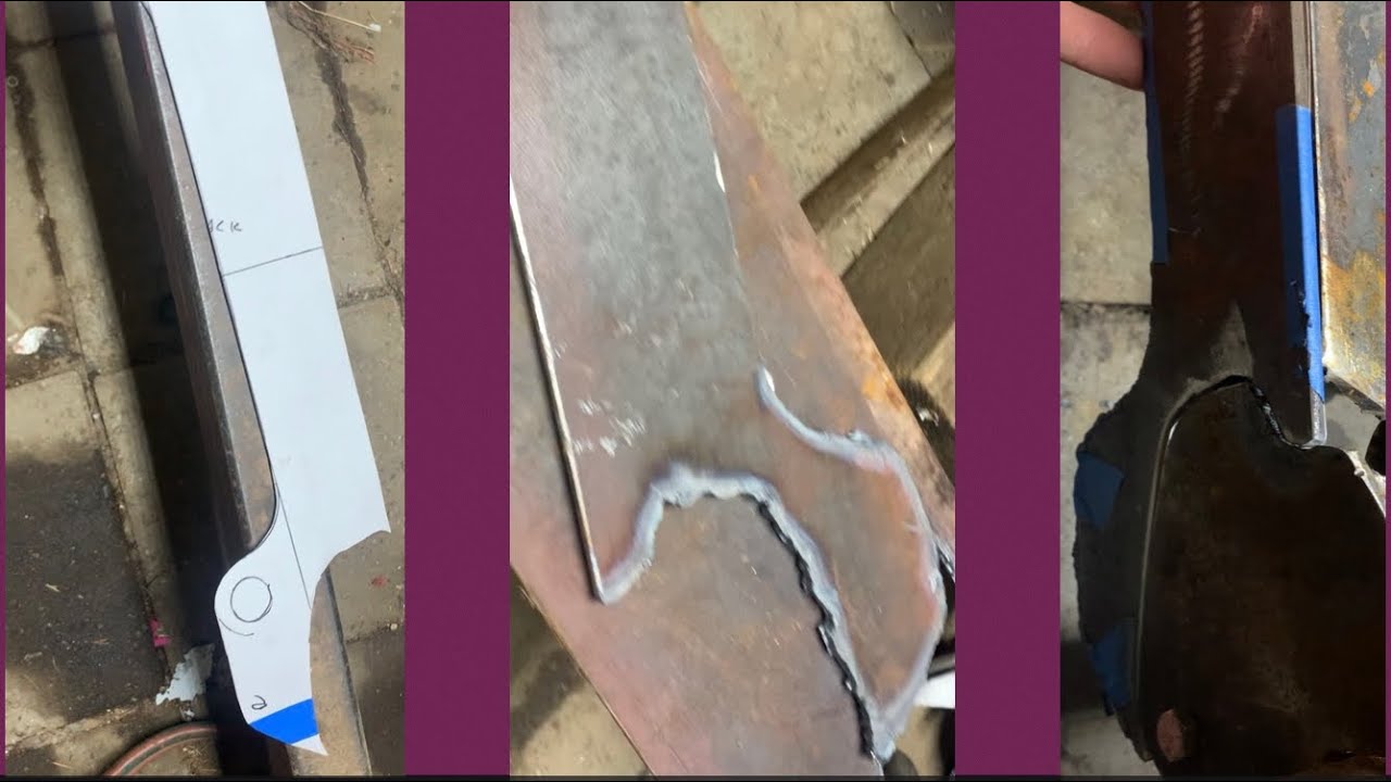 T Bucket Hot Rod From Spare Parts Part 4. Fabricating Rack and Pinion ...