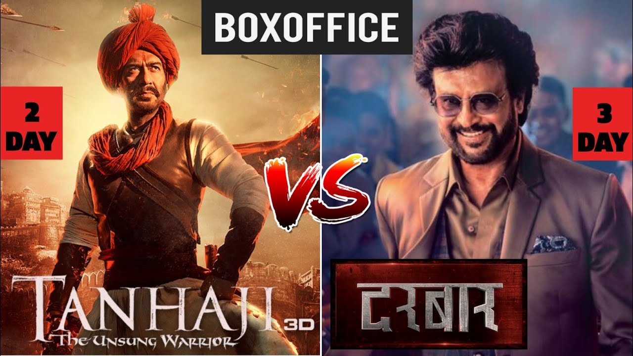 Tanhaji Vs Darbar Box Office Collection,Tanhaji Box Office Collection ...