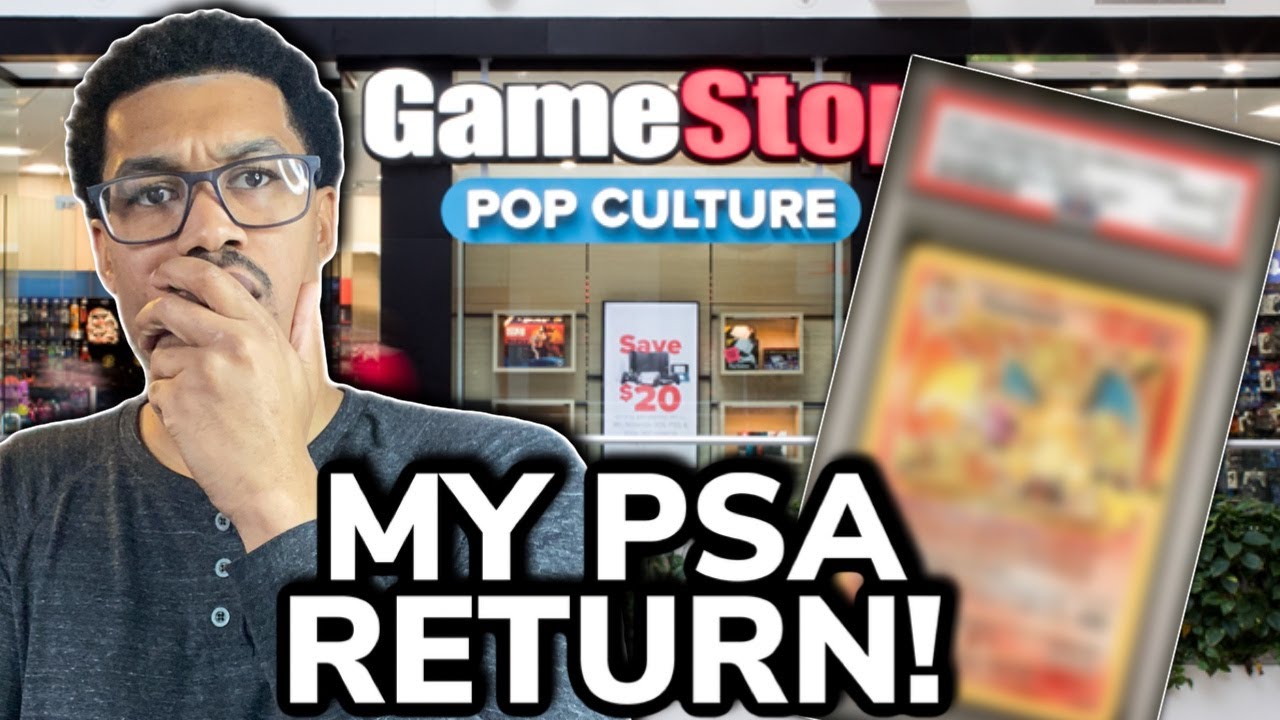 Let's Start Grading With GameStop! *PSA REVEAL* - YouTube