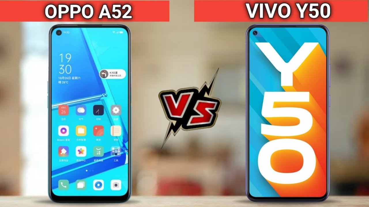 Vivo Y50 vs Oppo A52 | Reivew | Full Specification - YouTube