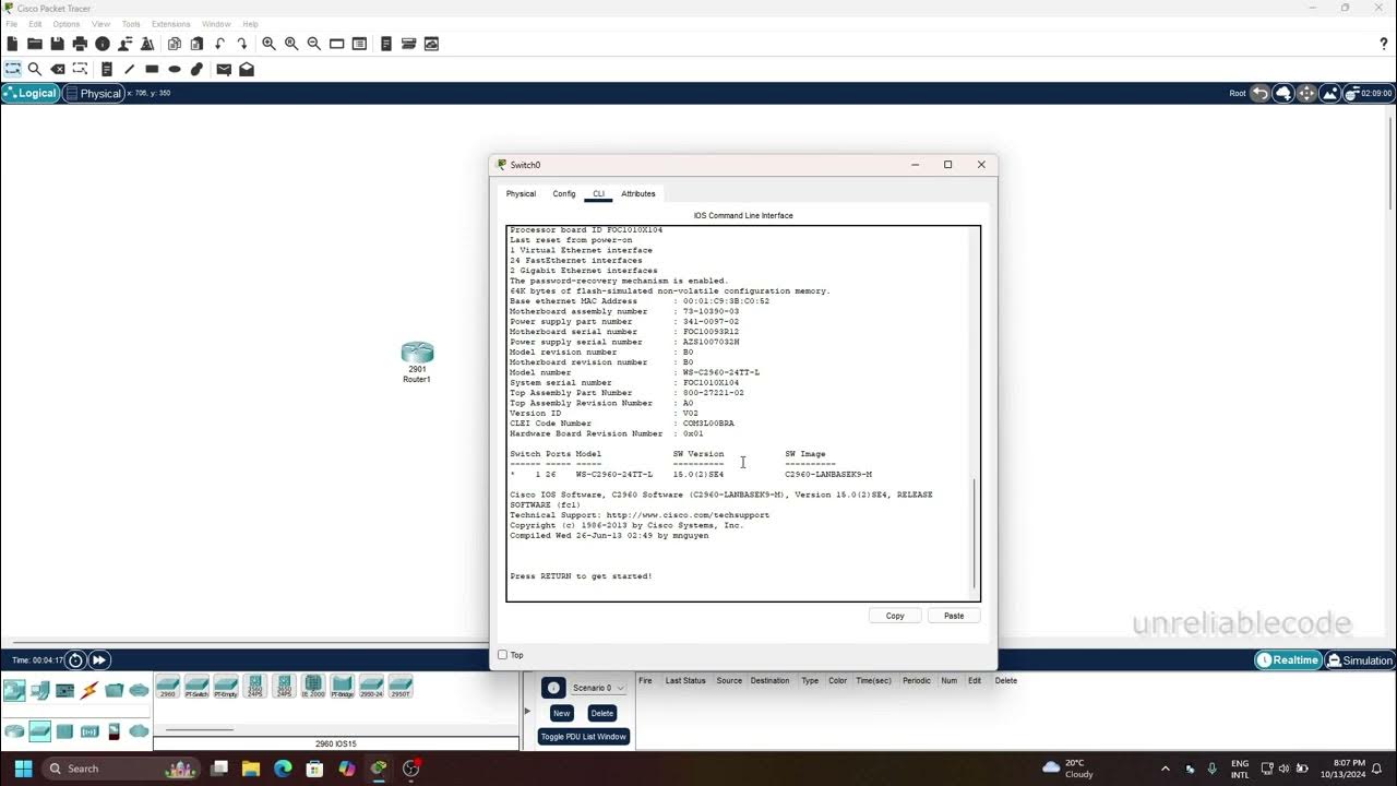 How to set cisco Router and Switch hostname - YouTube