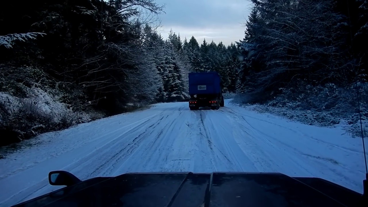 An Out of Control Truck Caught on Camera - YouTube
