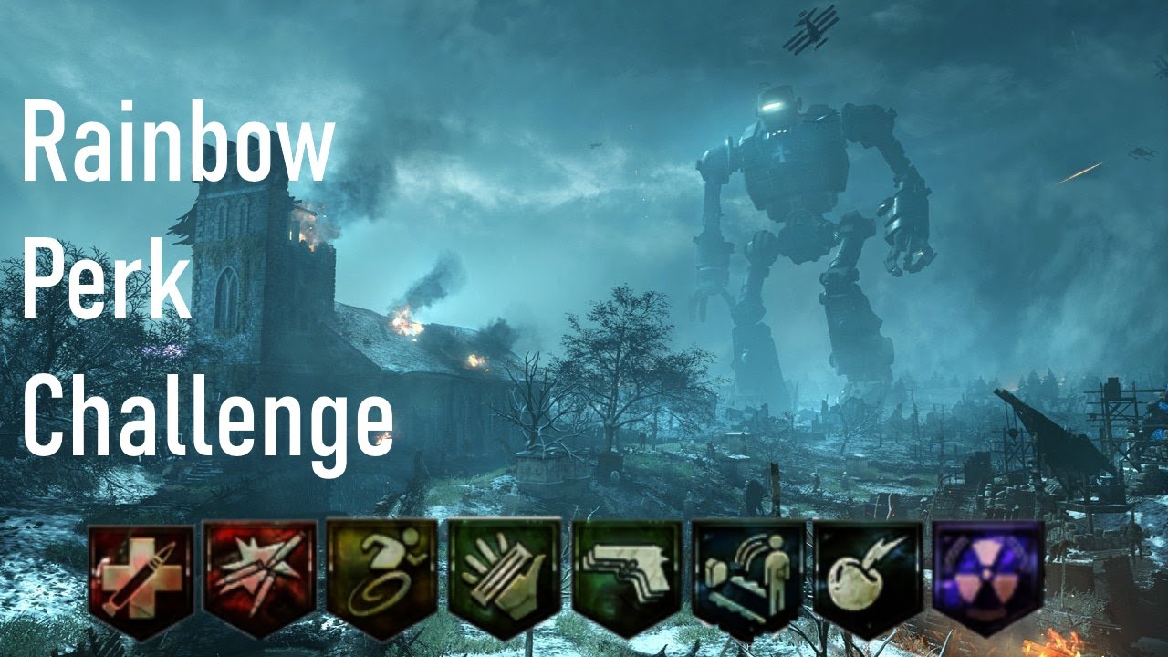 RAINBOW PERK CHALLENGE IM BACK - YouTube