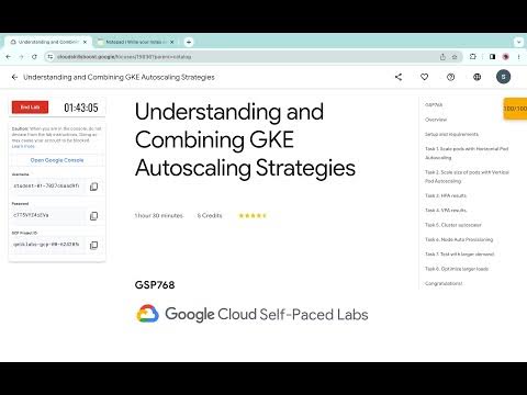 Understanding and Combining GKE Autoscaling Strategies || #qwiklabs || #GSP768 [With Explanation ...