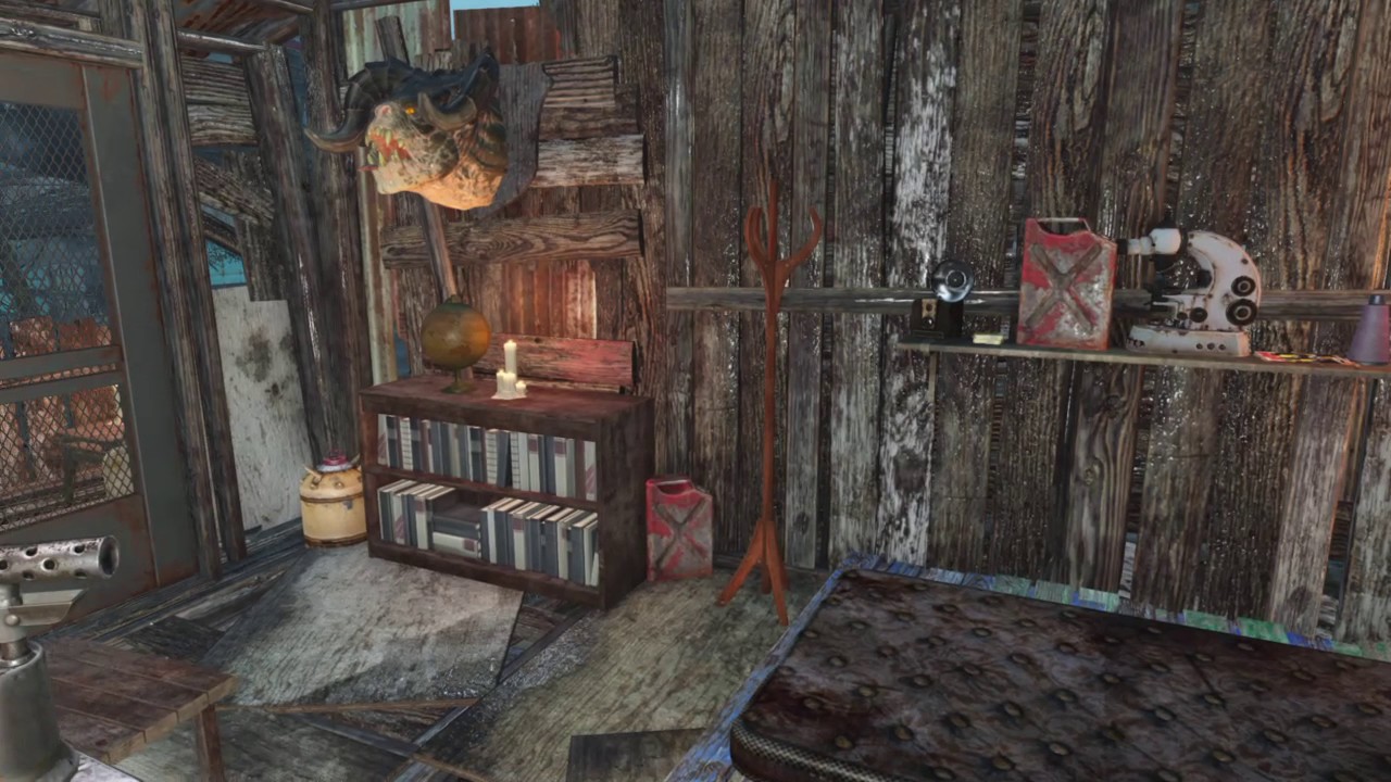 Fallout 4 - Sanctuary Hills Hunters Shack - YouTube