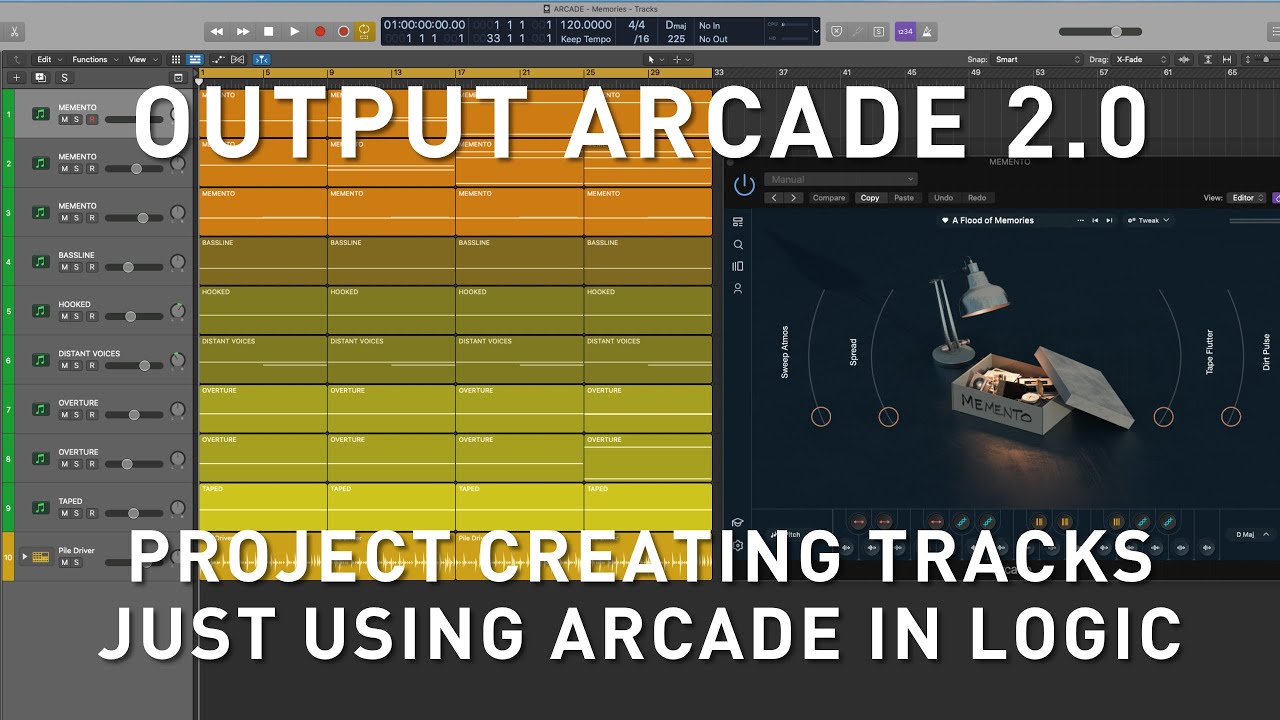 Output ARCADE 2.0 - Creating Whole Tracks/Album Using Arcade - YouTube