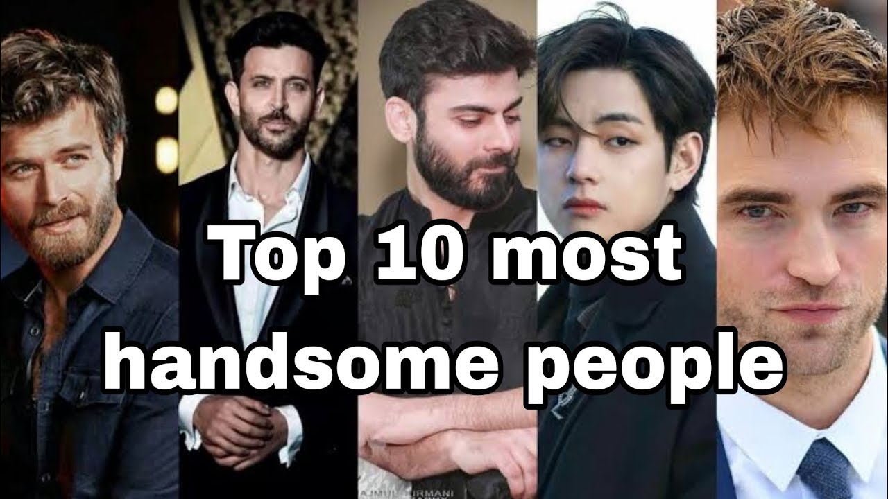 Top 10 most handsome people in the world |EZ Top Trending - YouTube