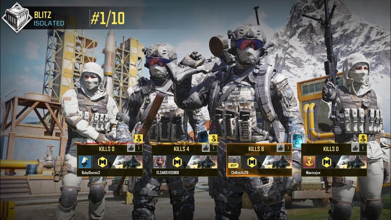 CODM Call of Duty Mobile Battle Royal Blitz Isolated - YouTube