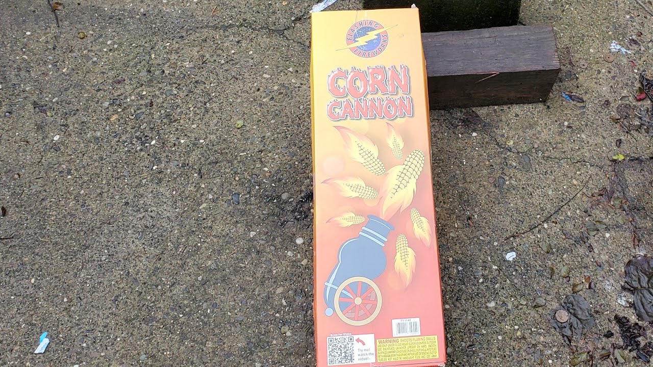 Corn Cannon Artillery Shells by Flashing Fireworks - YouTube