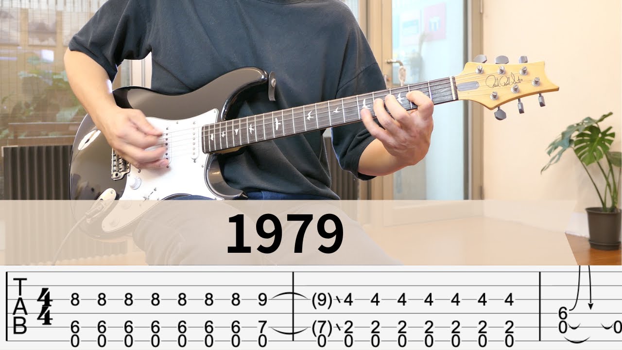 【TAB】1979 | Rhythm Guiatr | Smashing Pumpkins - YouTube
