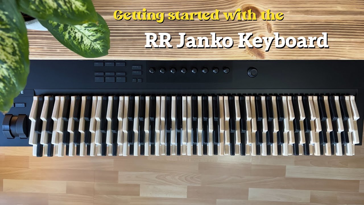 Getting started with the RR Janko Keyboard - YouTube