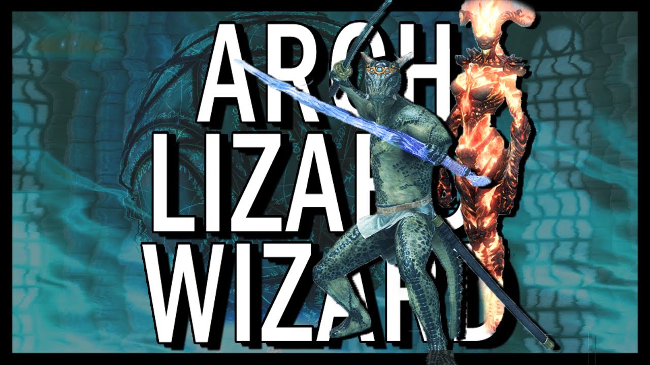 🔴 Becoming the Wisest Lizard Wizard - Skyrim Special Edition - YouTube