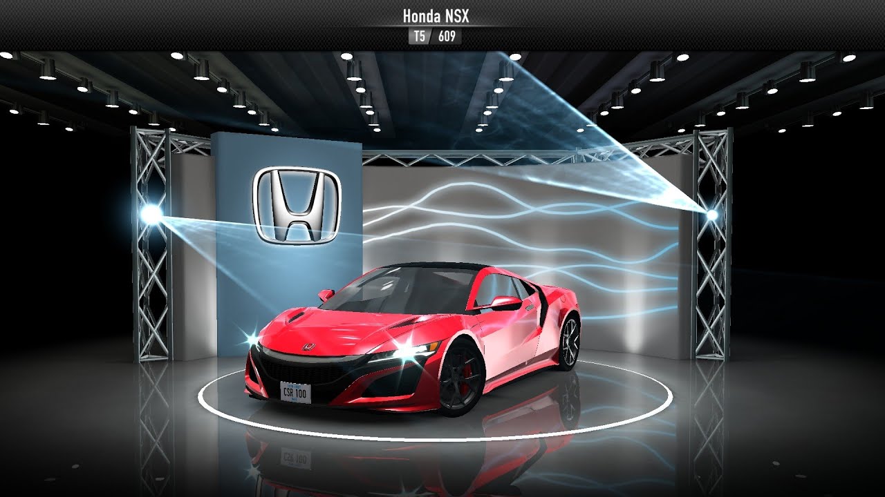 2016 Honda NSX (Stock) | CSR Top Speed Challenge - YouTube