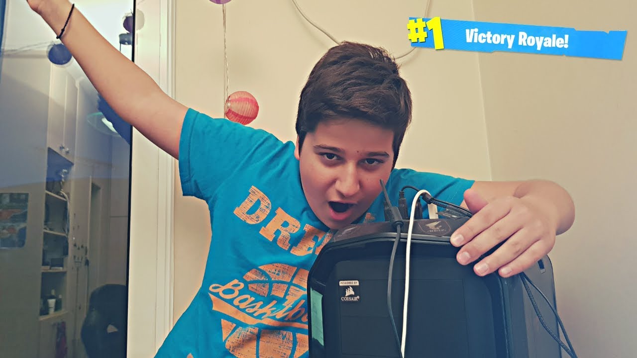 Fortnite Κέρδισα 1 PC από στοίχημα! (expose Heitlord) - YouTube