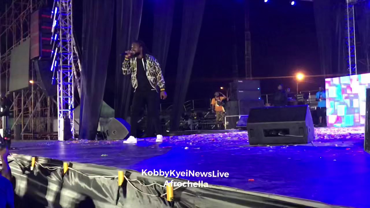 AfroChella: Samini storms Stage with electric Live band performance ...