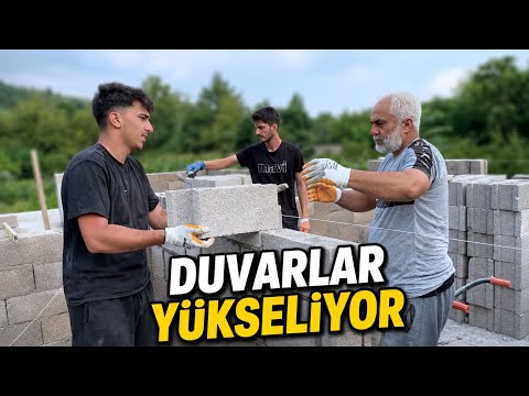 Sıfırdan Müstakil Köy Evi Yapmak: Duvarlar Yükseliyor 
