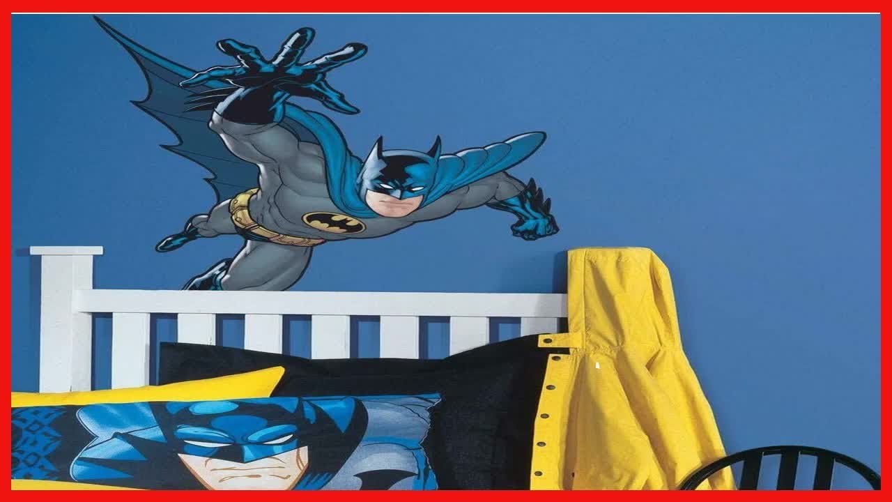 RoomMates RMK1149GM Batman Gotham Guardian Peel and Stick Giant Wall ...
