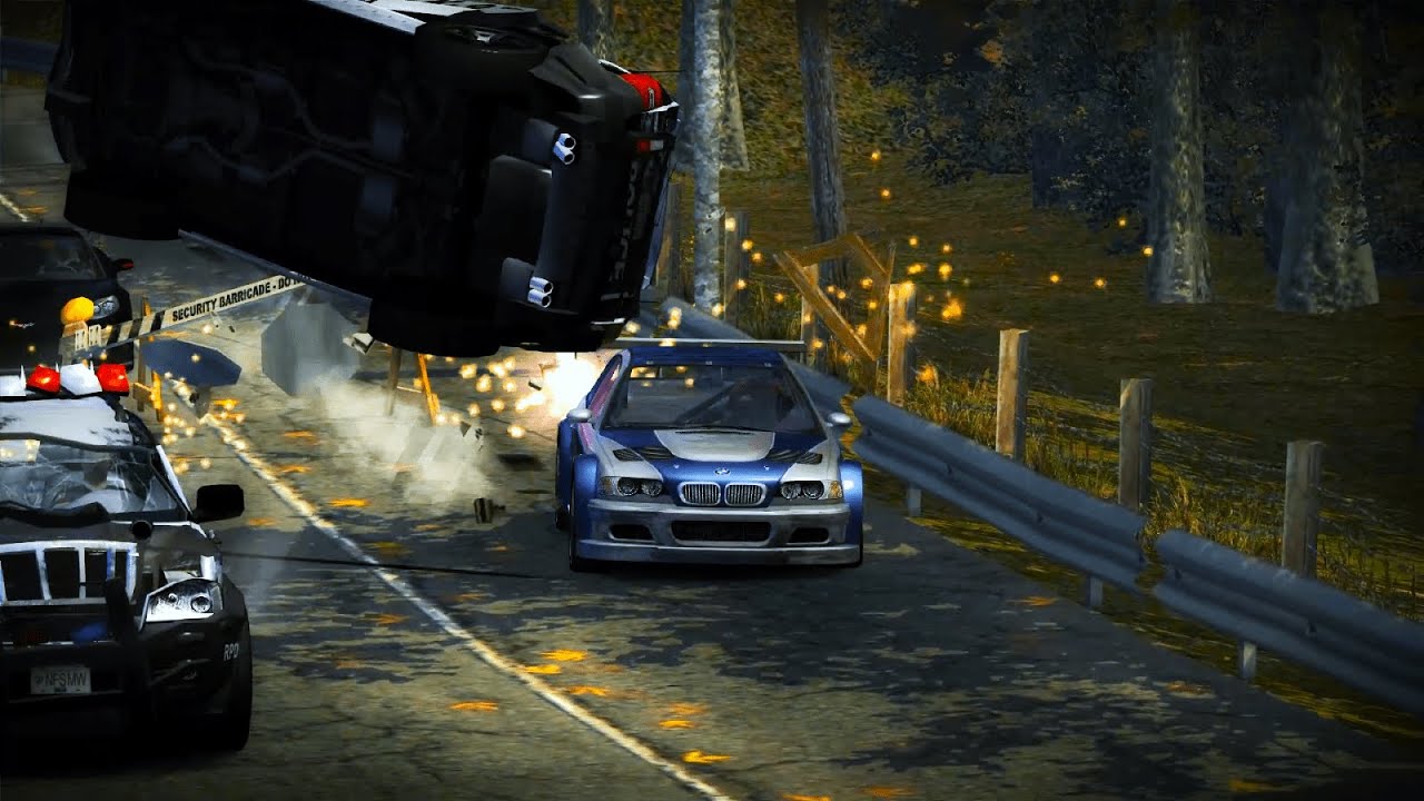 Need For Speed Most Wanted - BMW M3 GTR - Pursuit Challenge Gameplay ...