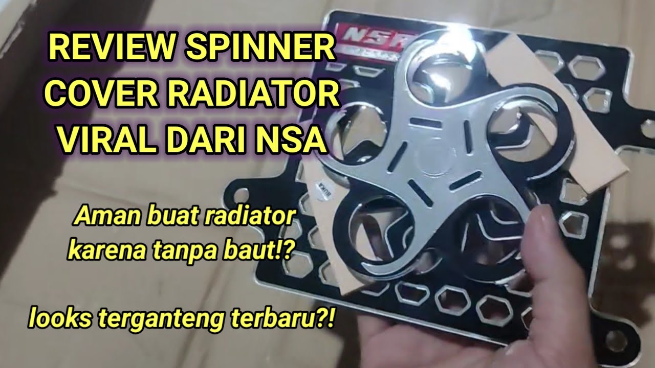 REVIEW TOTAL SPINNER RADIATOR NSA 💯 LOOKS SIANG & MALAM | FOR VARIO ...