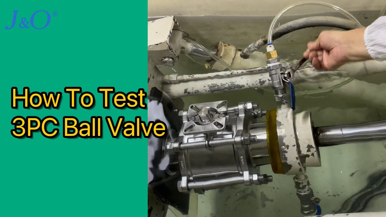 How To Test 3PC Ball Valve - YouTube