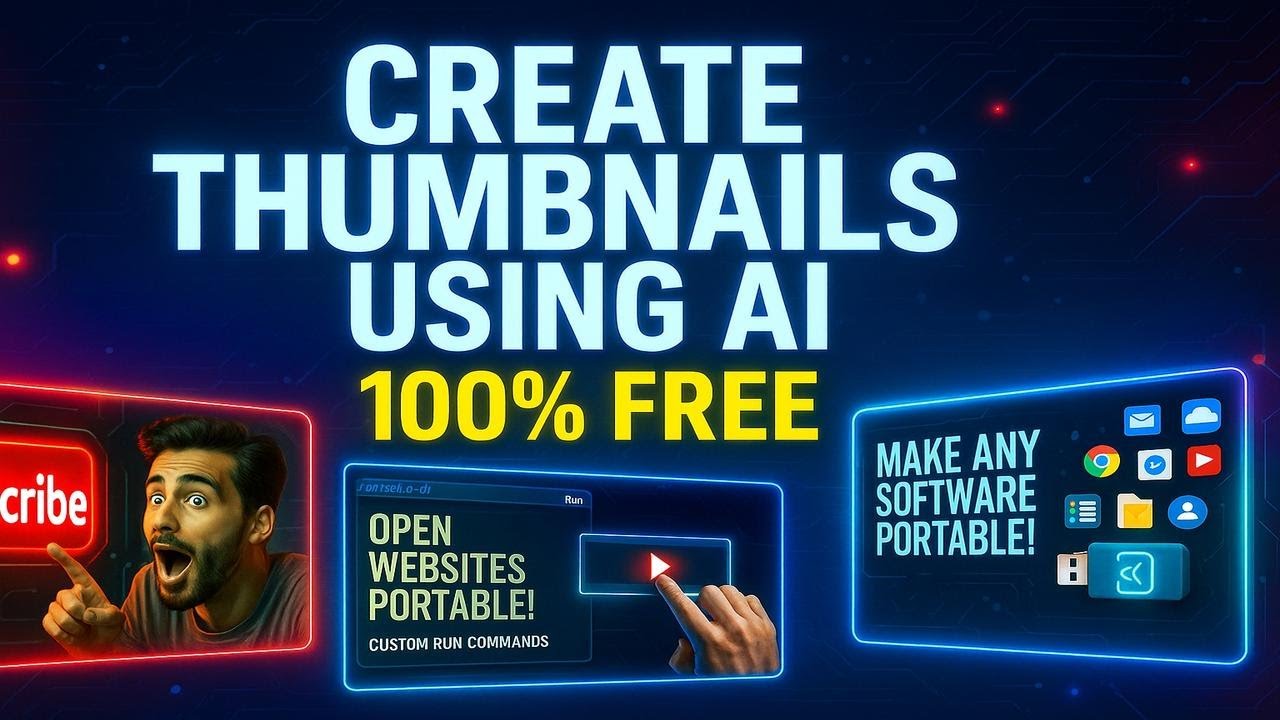 How to Make Viral Thumbnails Using Ai | AI Thumbnails - YouTube