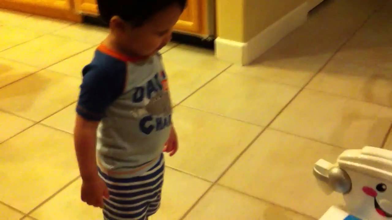 1st time potty training pt.1 - YouTube