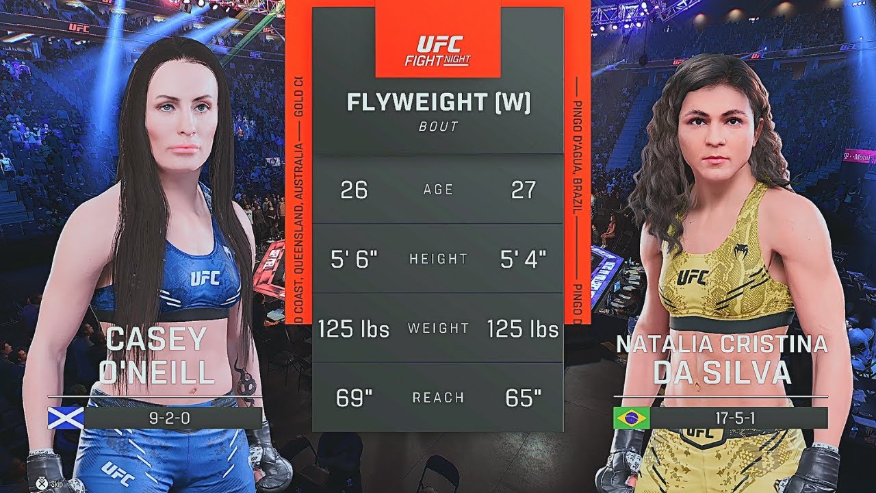 Casey O'Neil Vs. Natalia Cristina Da Silva : EA Sports UFC 5 ...