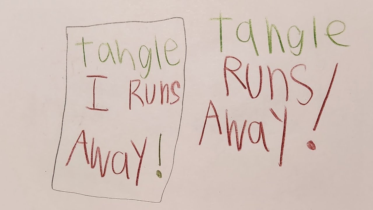 fnaf: tangle runs away! 😭 - YouTube