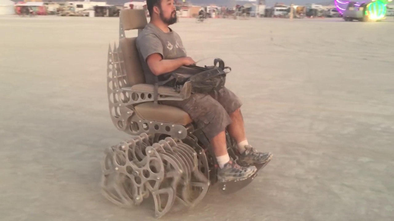 The Playa Crawler Construction - YouTube