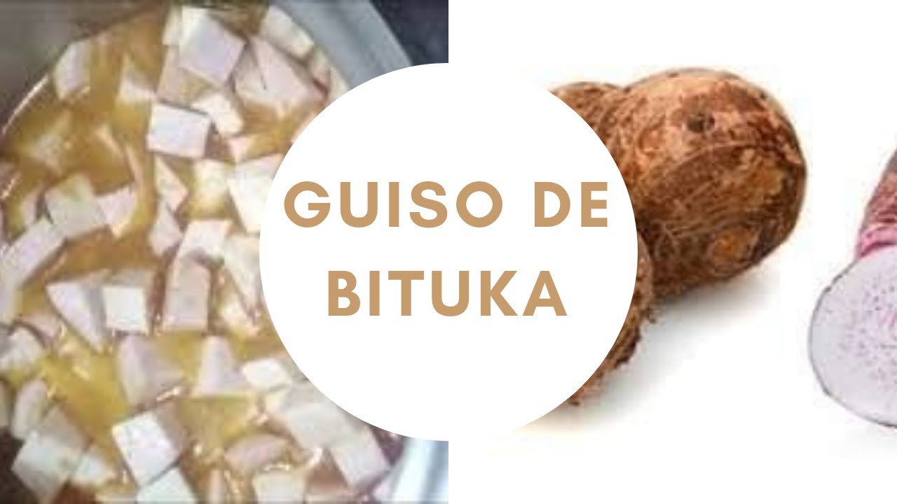 GUISO DE BITUCA, PITUCA O MALANGA - YouTube