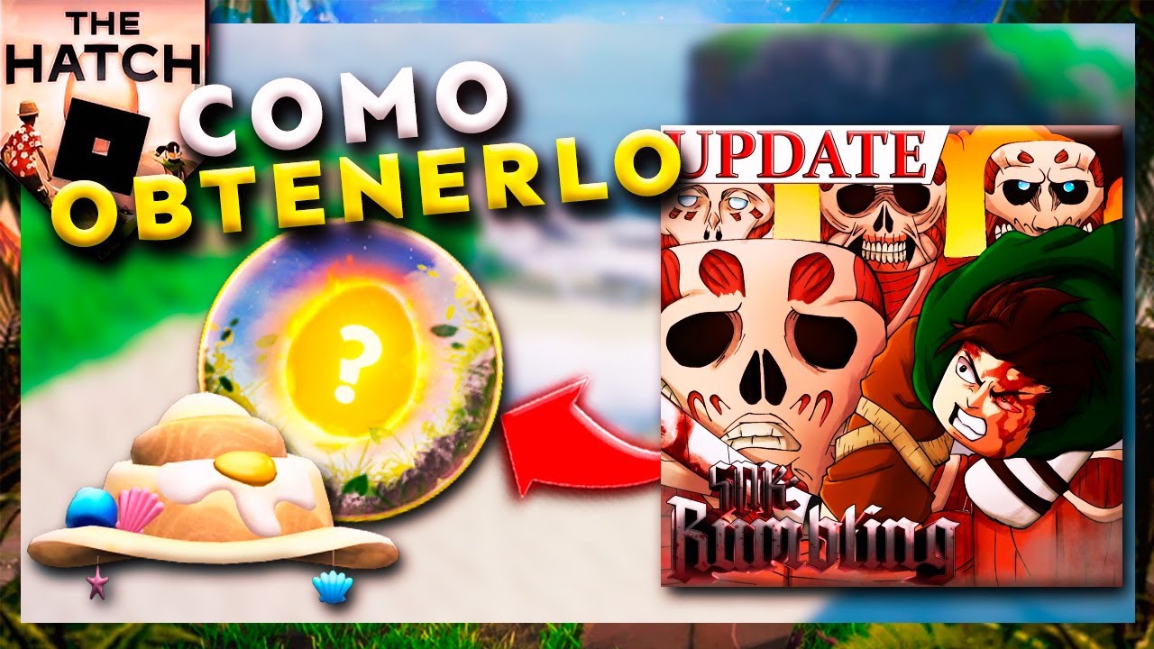 🌲 CONSIGUE EL EMBLEMA DEL THE HATCH *GRATIS* EN SNK: RUMBLING - YouTube