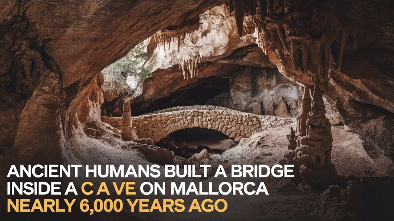 Ancient Submerged Cave Bridge Discovered Off Mallorca Coast - YouTube