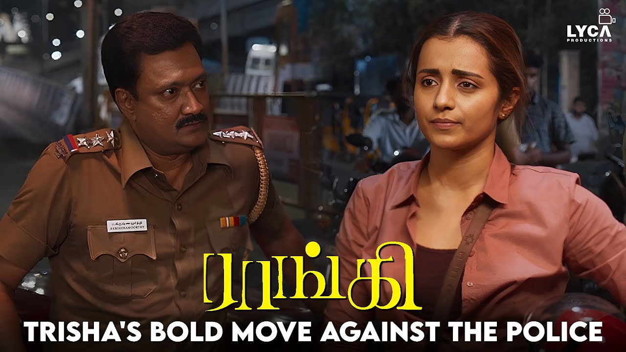 Raangi Movie Scene | Trisha's Bold Move Against The Police | Trisha ...