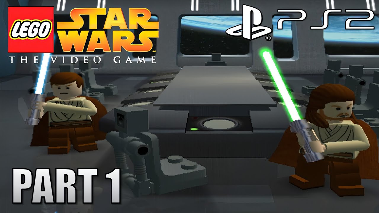 LEGO Star Wars - Part 1 - Intro & Negotiations | PS2 Gameplay - YouTube